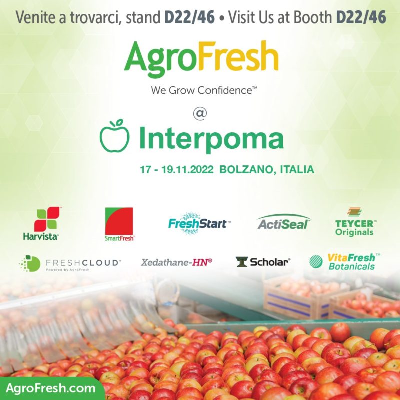 Global industry leader AgroFresh to share wide range of apple solutions ...